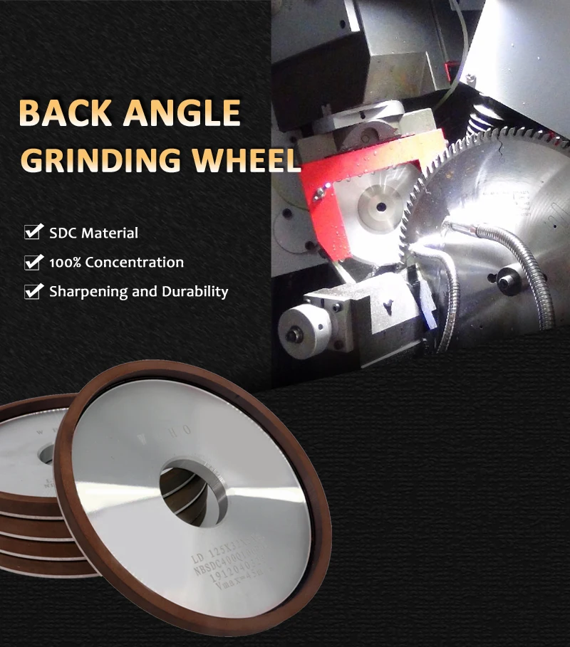 Industrial Diamond Grinding Wheel Disc for Saw Blade Sharpening