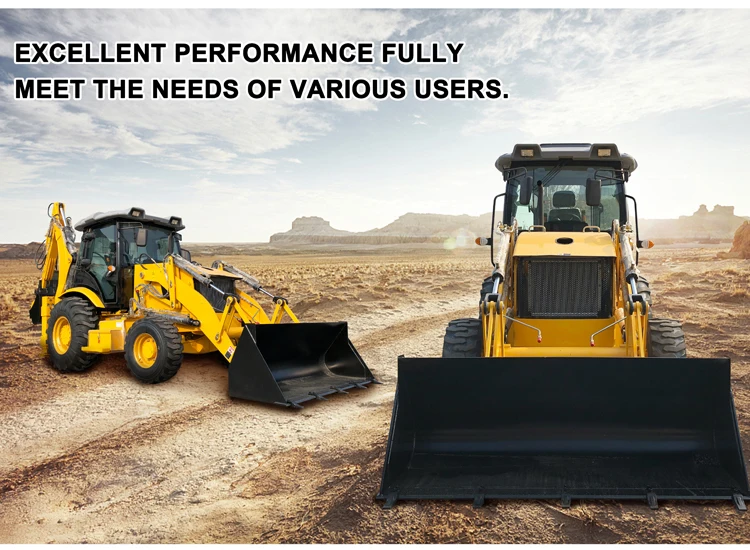 High Efficiency Backhoe Loader - Free Shipping & Warranty
