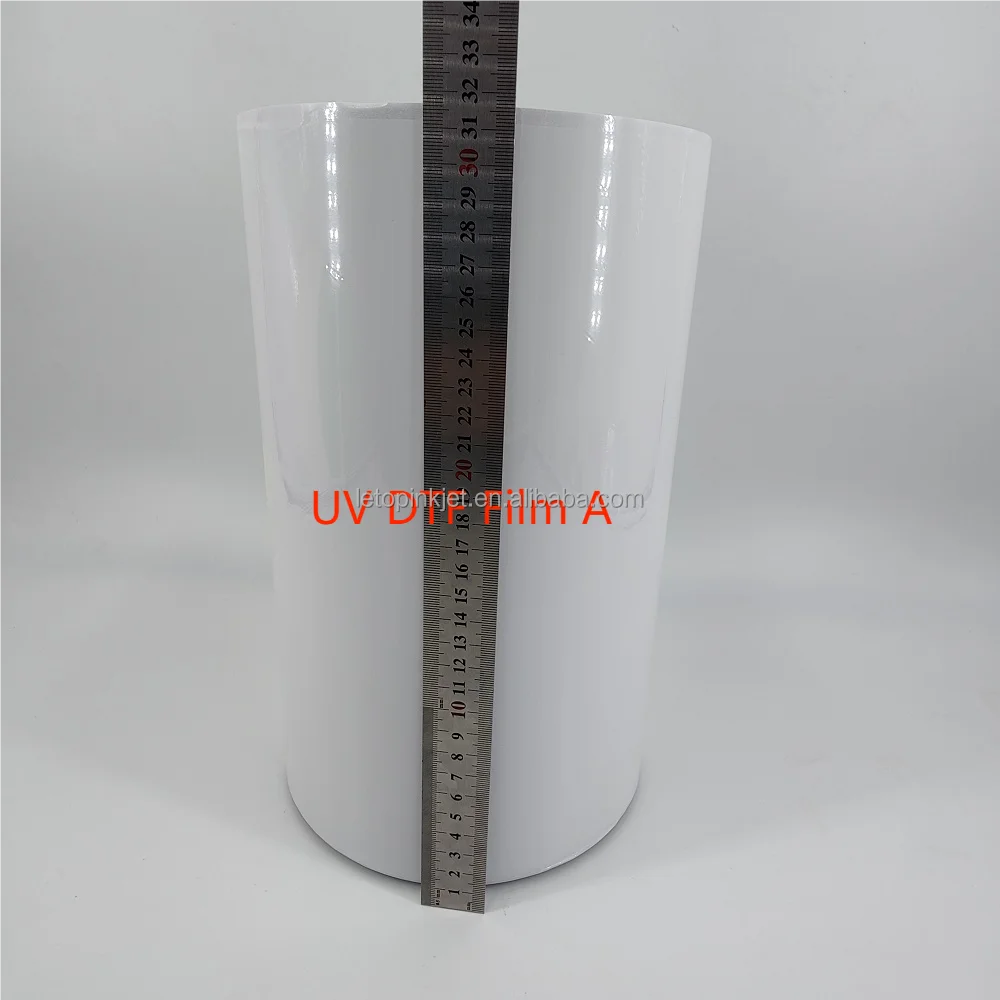 LETOP 30CM Roll Cold Transfer Printing UV DTF Film AB Sticker