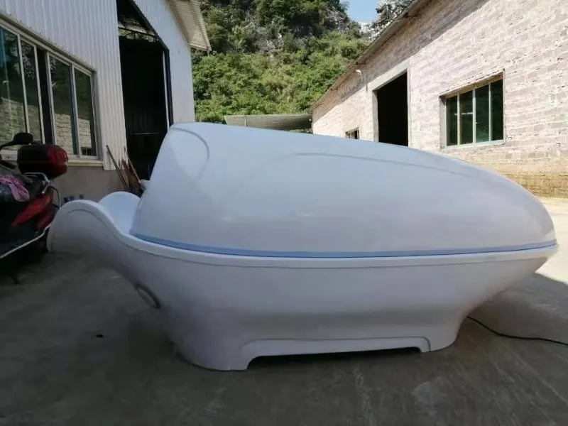 Far Infrared Ozone Sauna Spa Capsule with LED Light Therapy