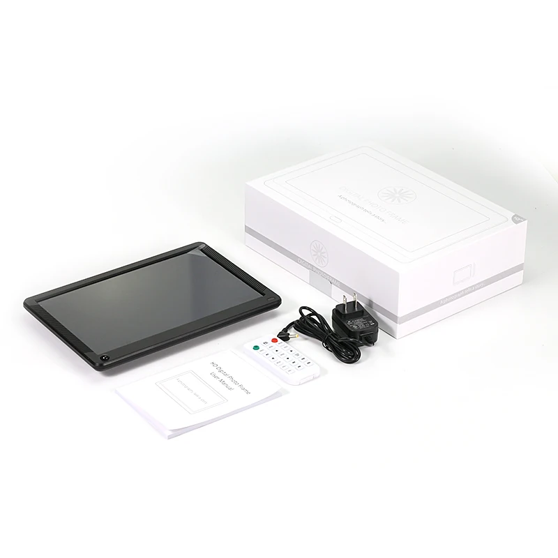 8 Inch Digital Picture Frame - Timing Power On/off,Background Music ...