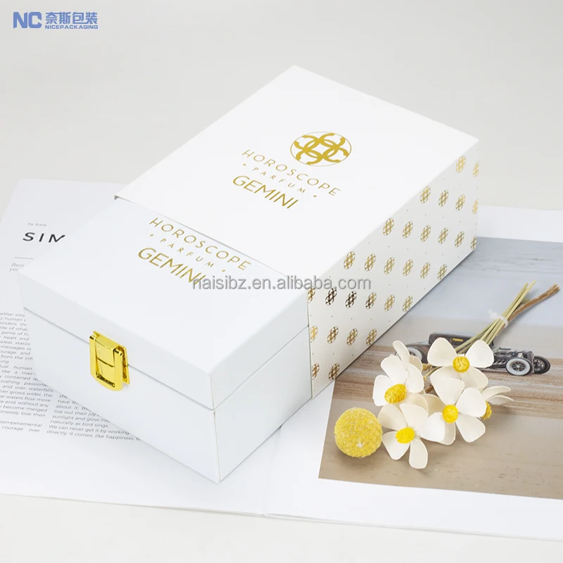 Luxury MDF Wooden Gift Box for Perfumes, Essential Oils, and Fragrance ...