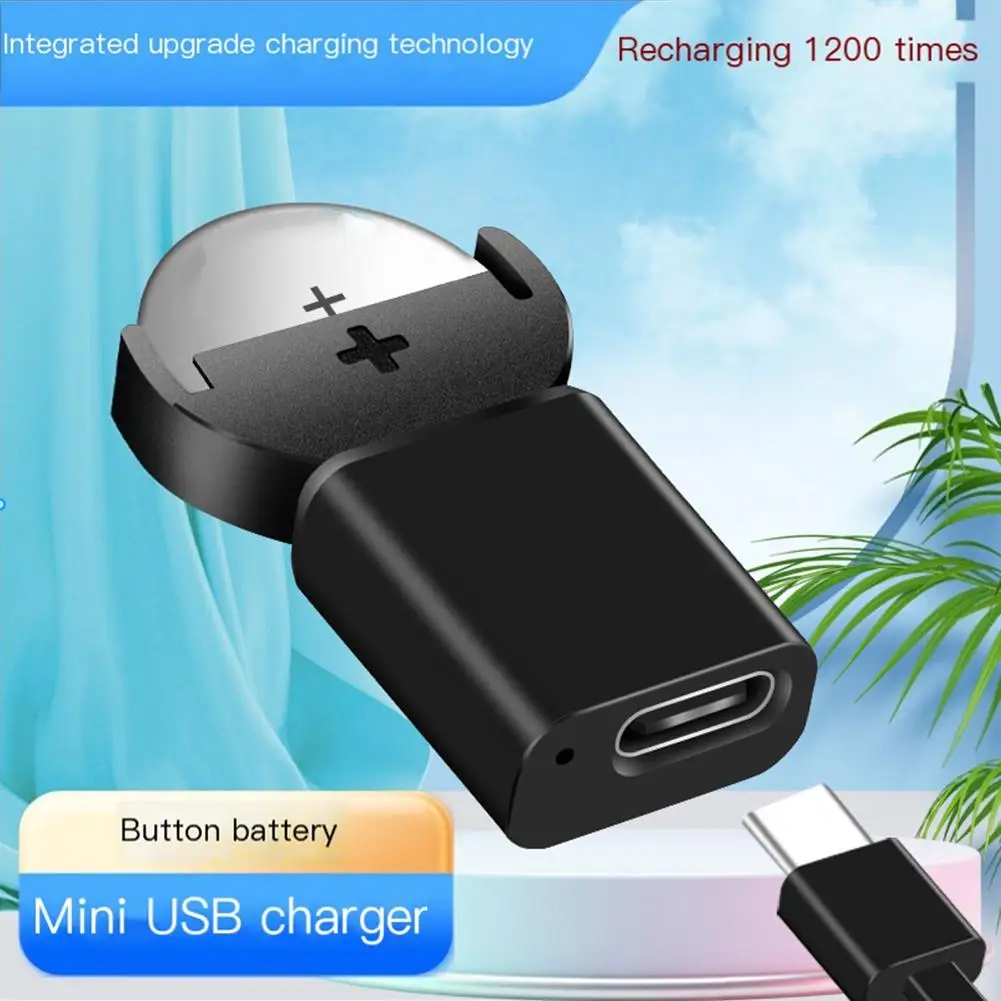 Mini Battery Charger USB Type-C Interface Power Charger Multiple ...