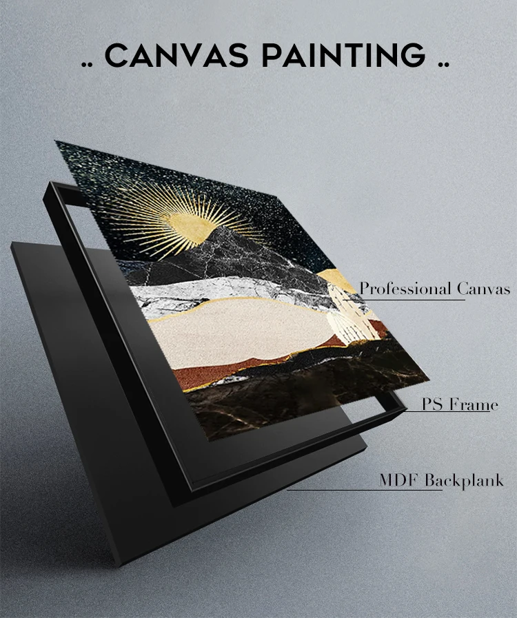 Wholesale Black Gold Art Crystal Porcelain Abstract Decorative Wall ...