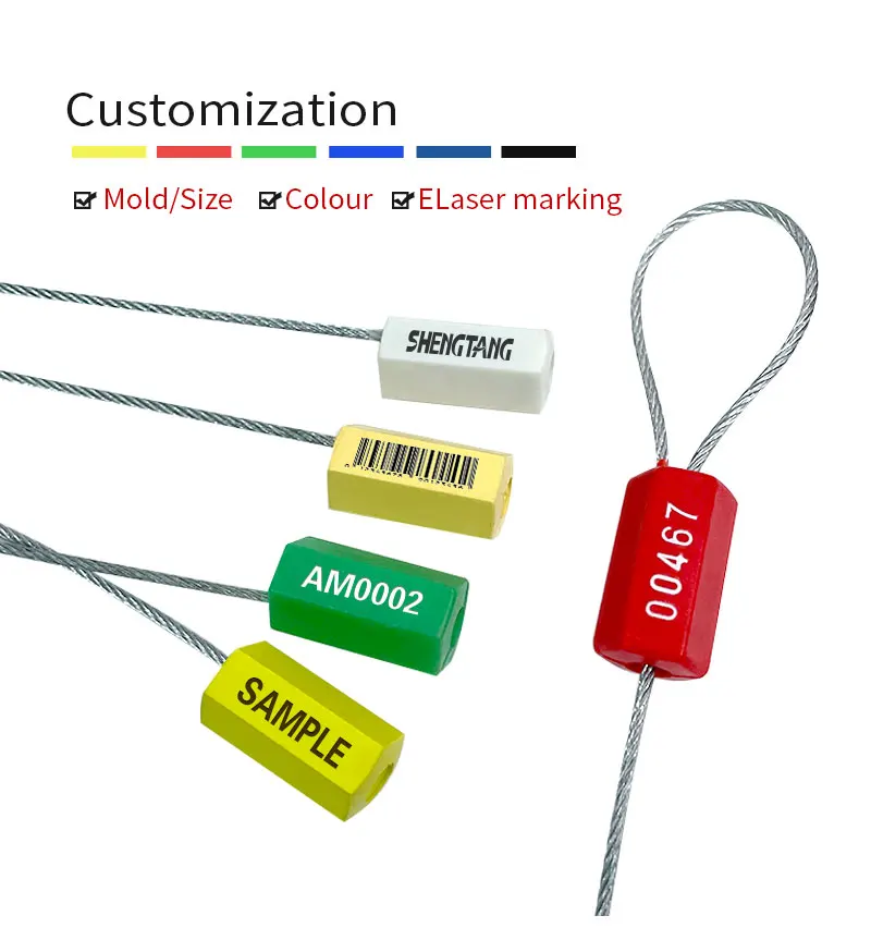 Heavy Duty Galvanized Tamper Proof Security Tags Low Price Adjustable ...