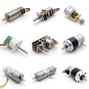 15by 15mm Stepper Gear Motor 6v 12v Dc 5v Dc Motor For Medical Analyzer ...