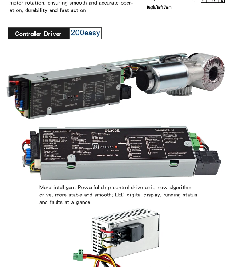 OREDY ES200 EASY Control Unit Controller Automatic Sliding Door ...