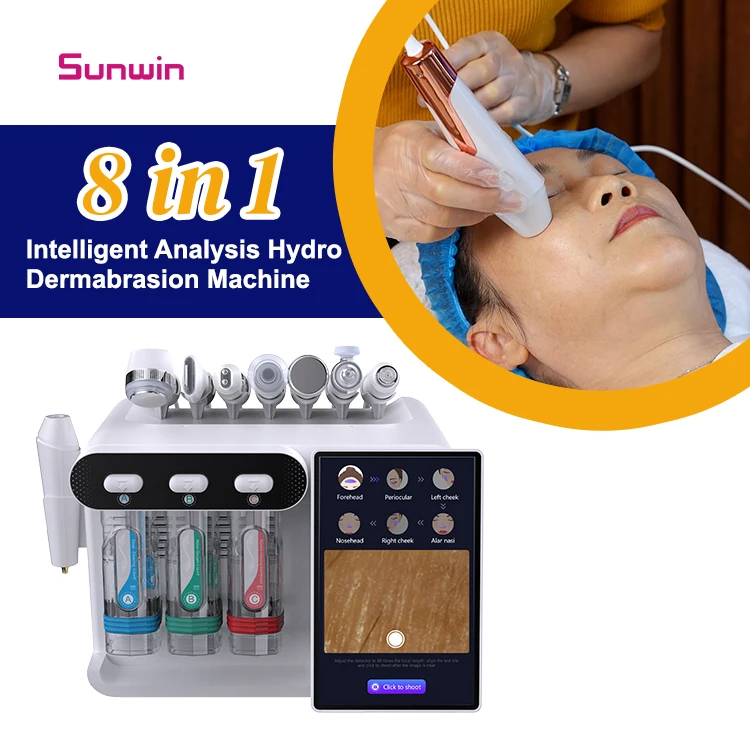 Portable Microdermabrasion H2o2 Hydro Oxygen Small Bubble Aqua Jet Deep ...