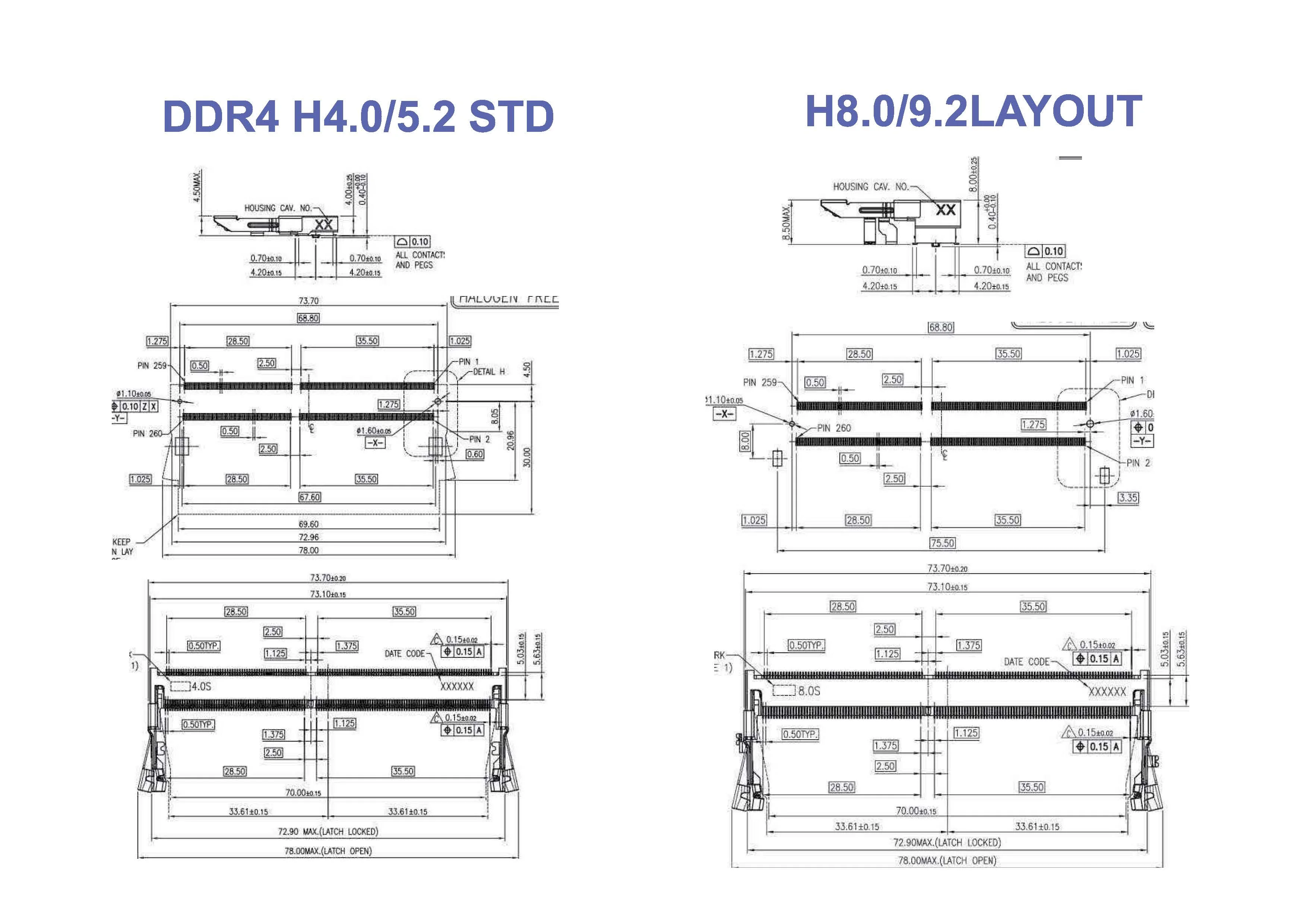 Ddr端子插座连接器ddr3 Ddr4 Ddr5 So Dimm Buy Ddr端子插座连接器ddr3 Ddr4 Ddr5 So Dimm Product On