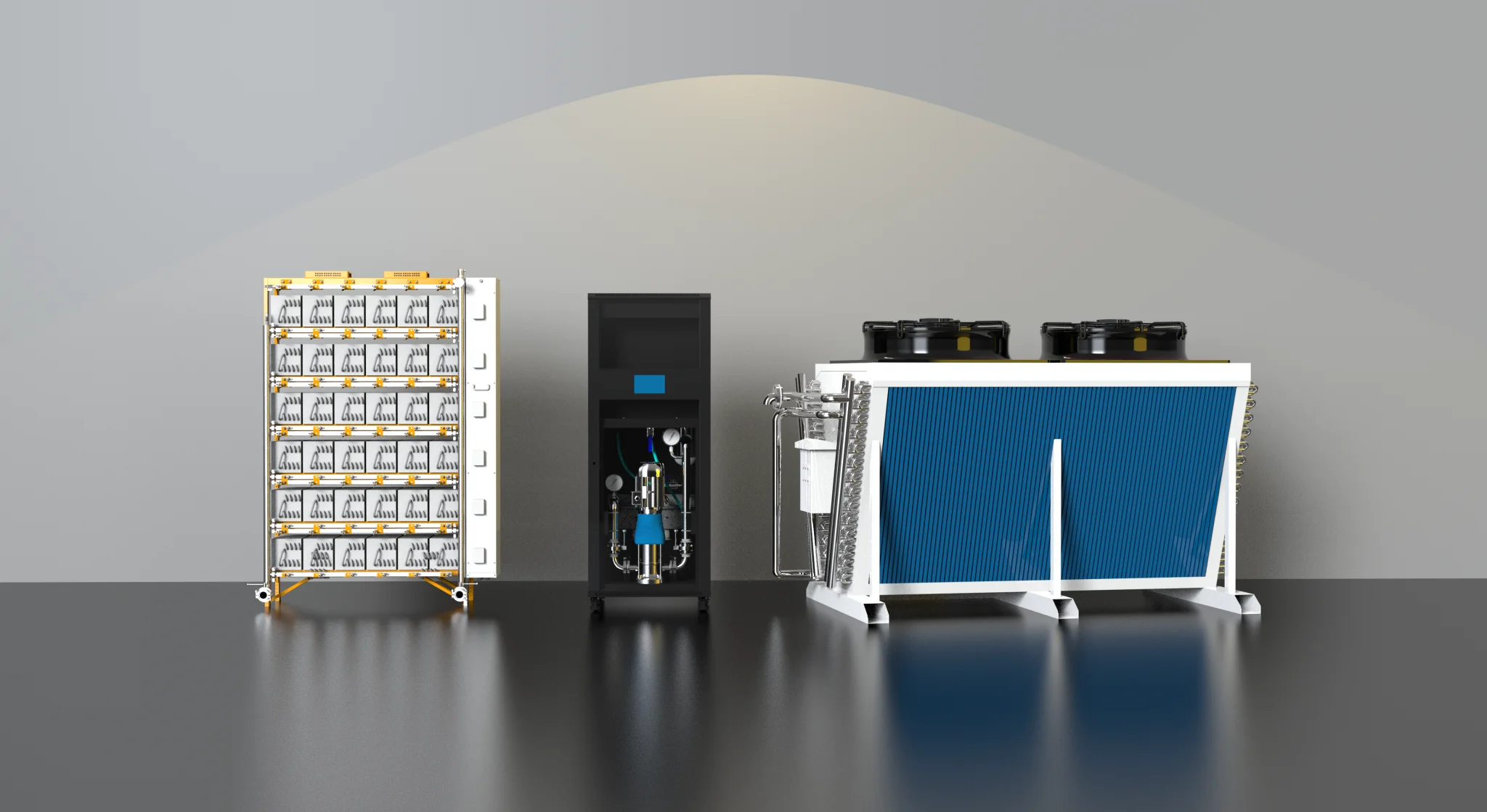 Hydro Cooling System with Dry Cooler Fog Hashing H200-S