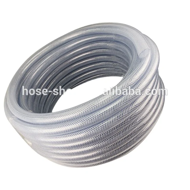6mm PVC Fiber Color Line PVC clear Fiber Reinforced Fire Pipe/mangueira ...