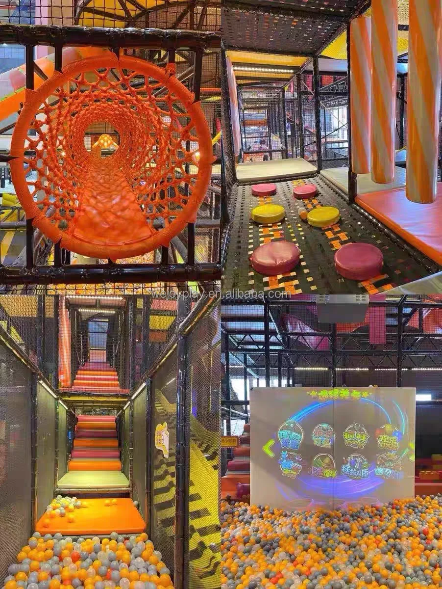 New Design 35Sqm 3M Height Children Modern Inside Indoor Climbing ...