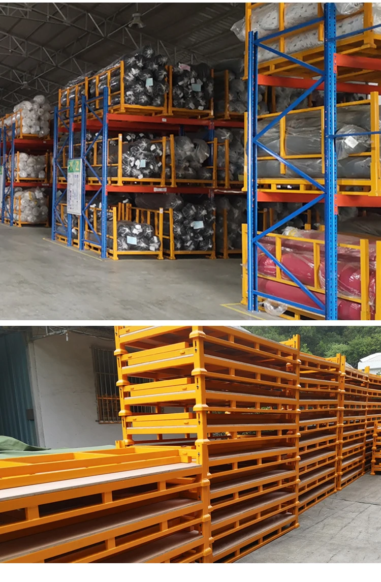 Industrial Warehouse Steel Folding Removable Posts Stacking Rack for ...