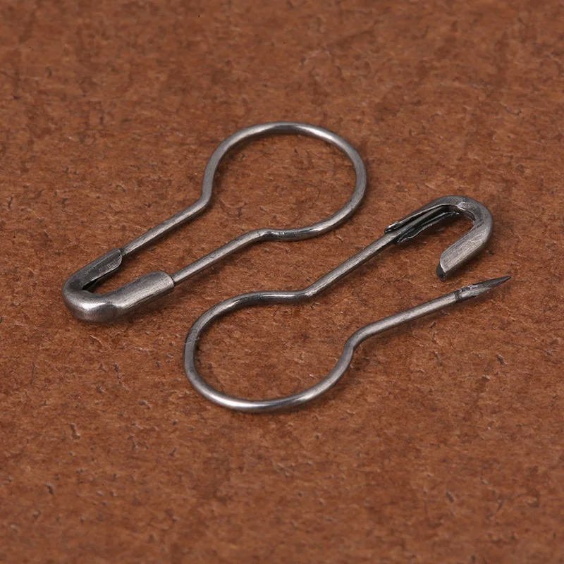 1000 Pcs/box Steel Pear Shape Safety Pins for Knitting