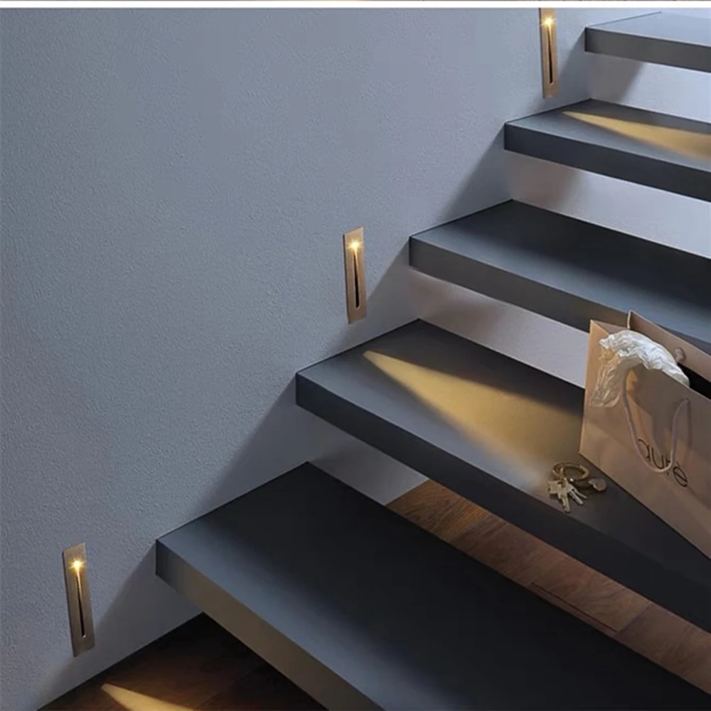 3w Recessed Led Stair Light Drop-shipping Floor Lighting Outdoor For ...