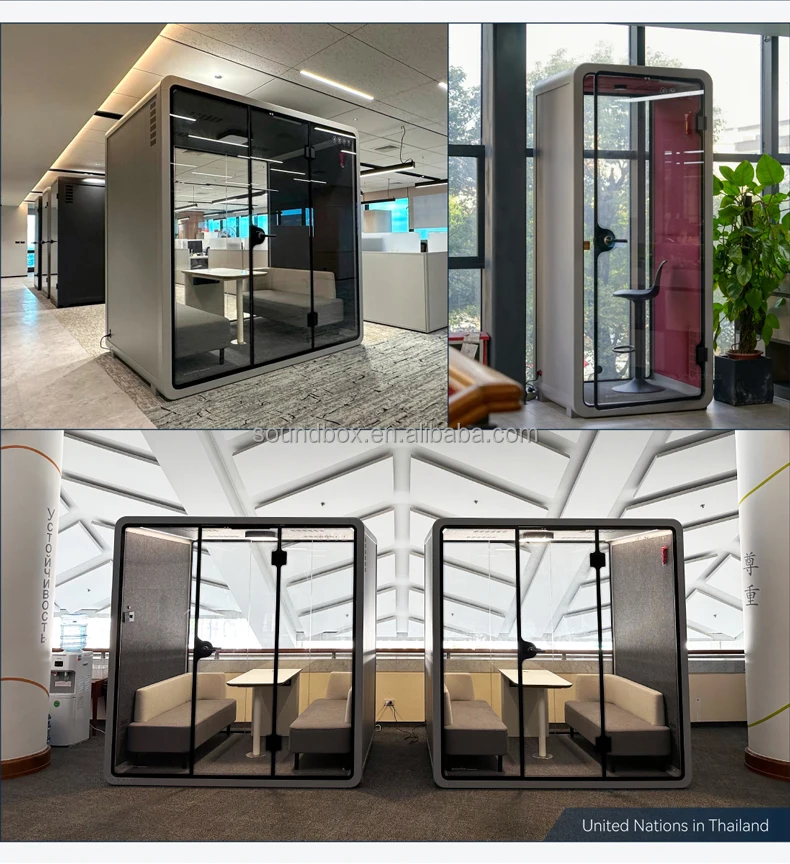 Soundproof Mini Office Pods - Perfect for Tiny Backyards