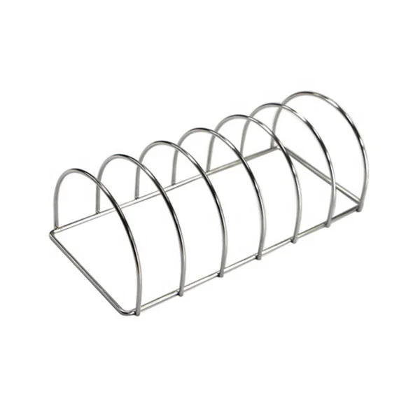 Outdoor Barbecue Tool Stainless Steel Bbq Rib Rack For Kamado Grills ...