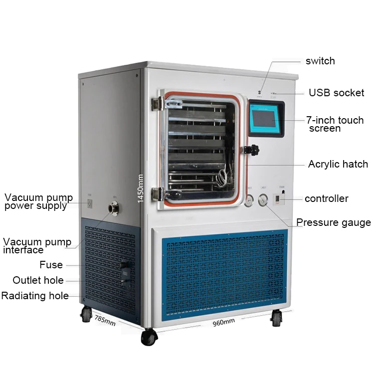 Large Home Freeze Dryer Lab Freeze Dryer Fd 10 Freeze Dryer Kemolo ...