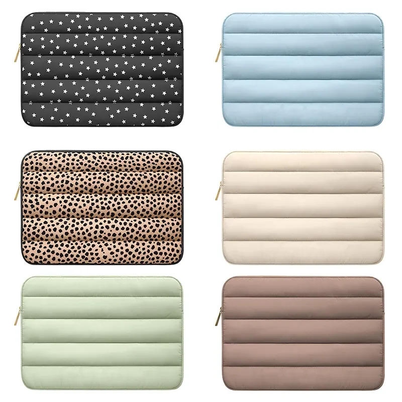 Custom Business Cute Fluffy Puffy Sleeve Bags Laptop Protective Covers ...