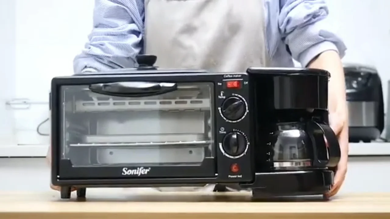 Multifunctional Breakfast Machine Coffee And Oven Breakfast Maker 3 In ...