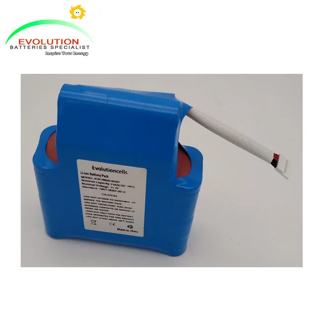 Icr18650-3s5p 11.1v 11ah Li-ion Battery Pack For Stage Lighting - Buy Icr18650-3s5p 11.1v 11ah ...