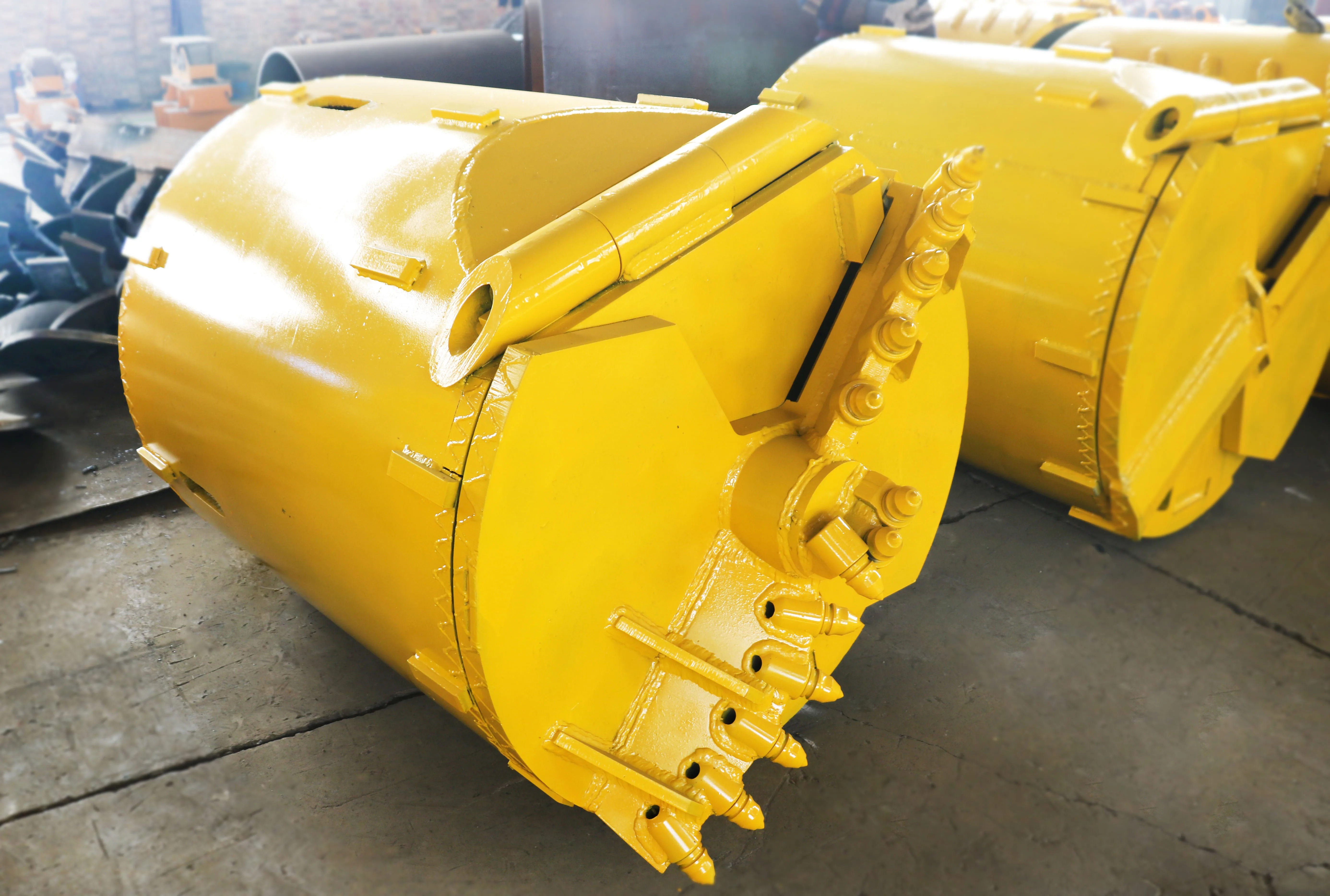 Piling Tools Constructions Use Rock Drilling Bucket with Round Shank ...