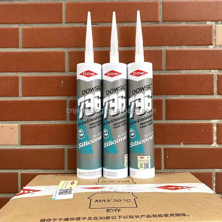 DOWSIL 796 Silicone Sealant - Versatile for Doors & Windows