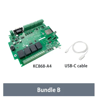 Kincony Kc868-a4 Bundle B Esp32 Relay Rs232 Usb Relay Module Tuya Wifi ...