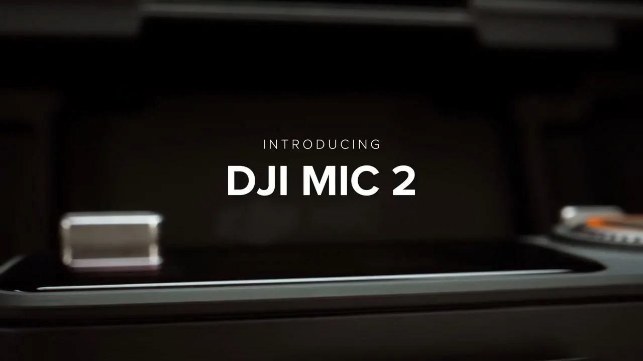 Dji Mic 2 Wireless Microphone Kit Portable And Compact Wide ...
