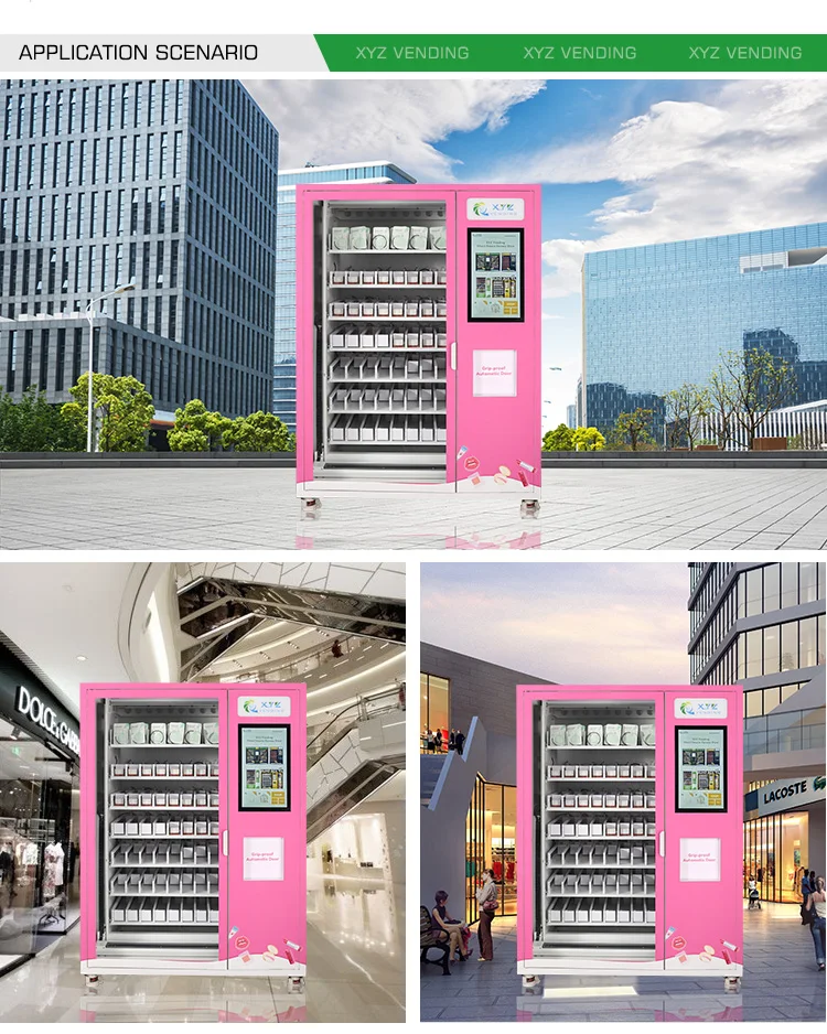 Automatic Cosmetics Vending Machine - Touch Screen Makeup
