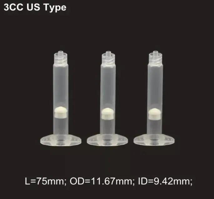 3cc 5cc 10cc 30cc 50cc 70cc Transparent Musashi Dispenser Clear New Old ...