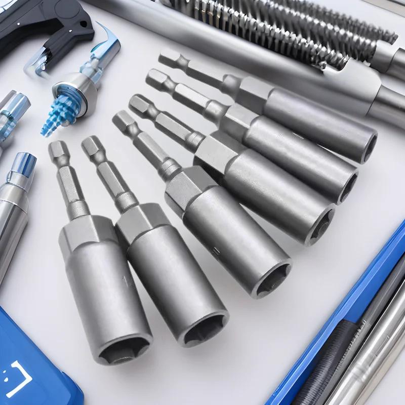 Factory Supply XINDA Steel CRV Hex Socket Nut Setter Driver Bit Repairing Tool Screwdriver ...