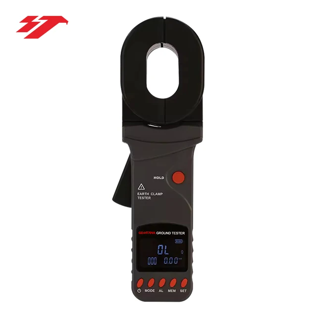 GD-HT701A Clamp Earth Tester Earth Resistance Meter Ground Resistance ...
