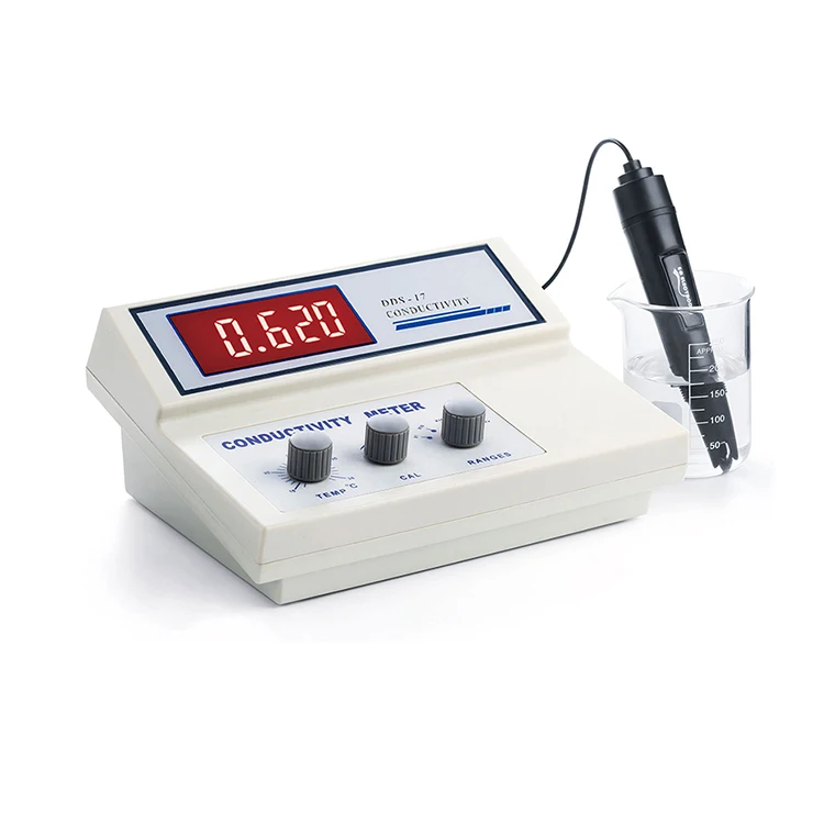 DDS-17 Laboratory Benchtop Conductivity Meter - 0~1.999x105us/cm