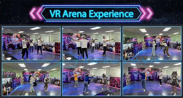 Vr Theme Park 9D Vr Simulator - Mini Arena for 4-10 Players