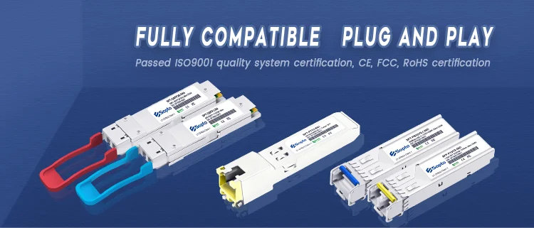 Sopto 850nm 10g Sfp+ 300m Om3 Fiber Optic Transceiver Modules - Buy Sfp ...