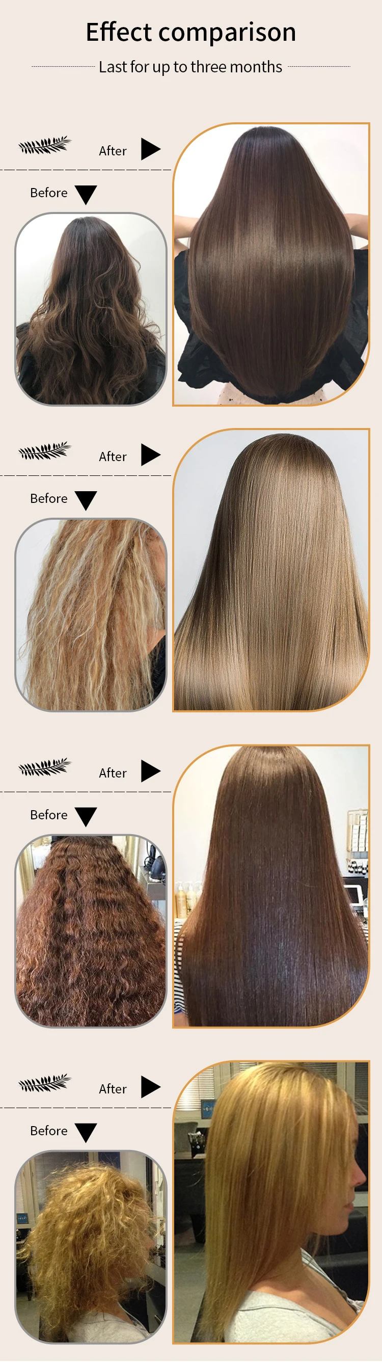 Chaoba Direct Factory Straighten Kit Straight Hair Cream Glue ...