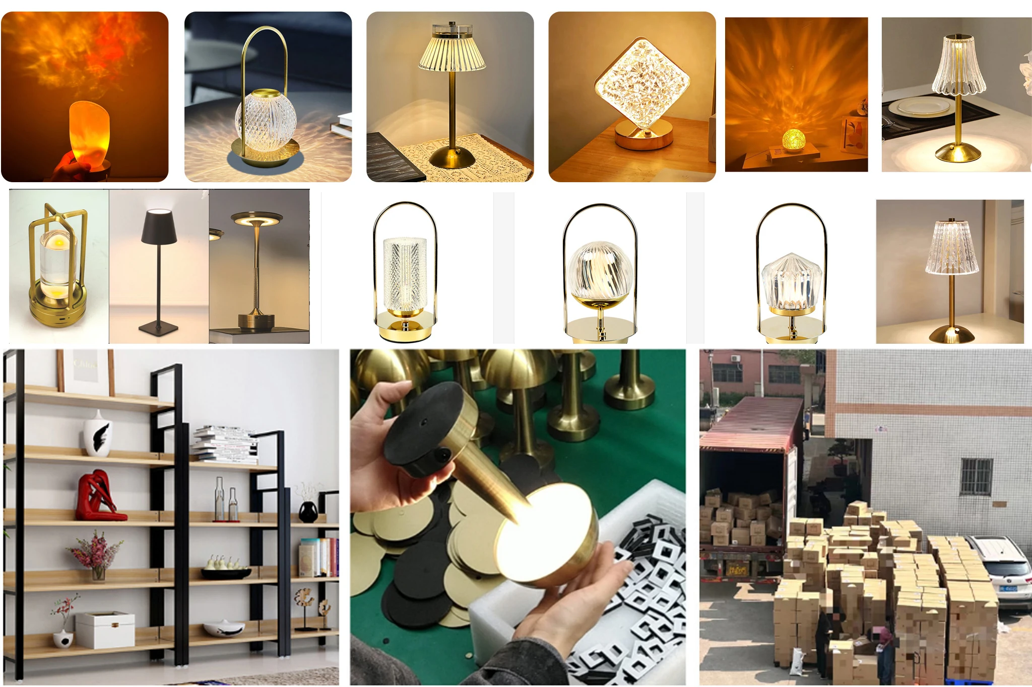 Popular Design Modern Style 3 Stepless Dimming Outdoor Use Cordless Led ...