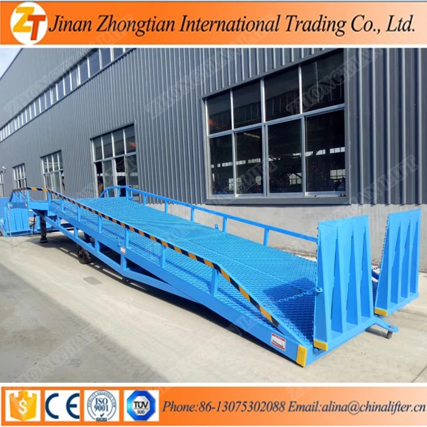 2024 New Model Forklift Used Unloading Ramp 8t 10t 12t Capacity ...