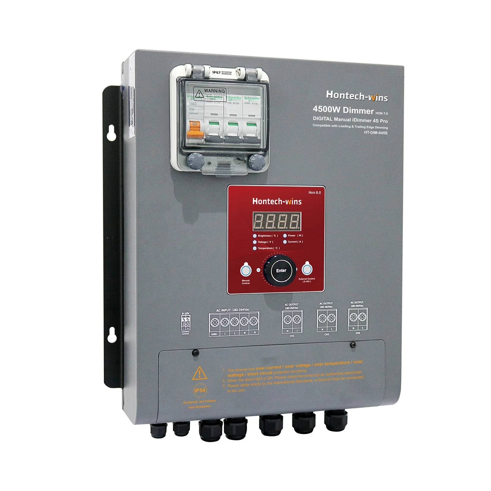 Hontech-wins Dimmer 4500W simulator livestock lights timer dimmer for ...