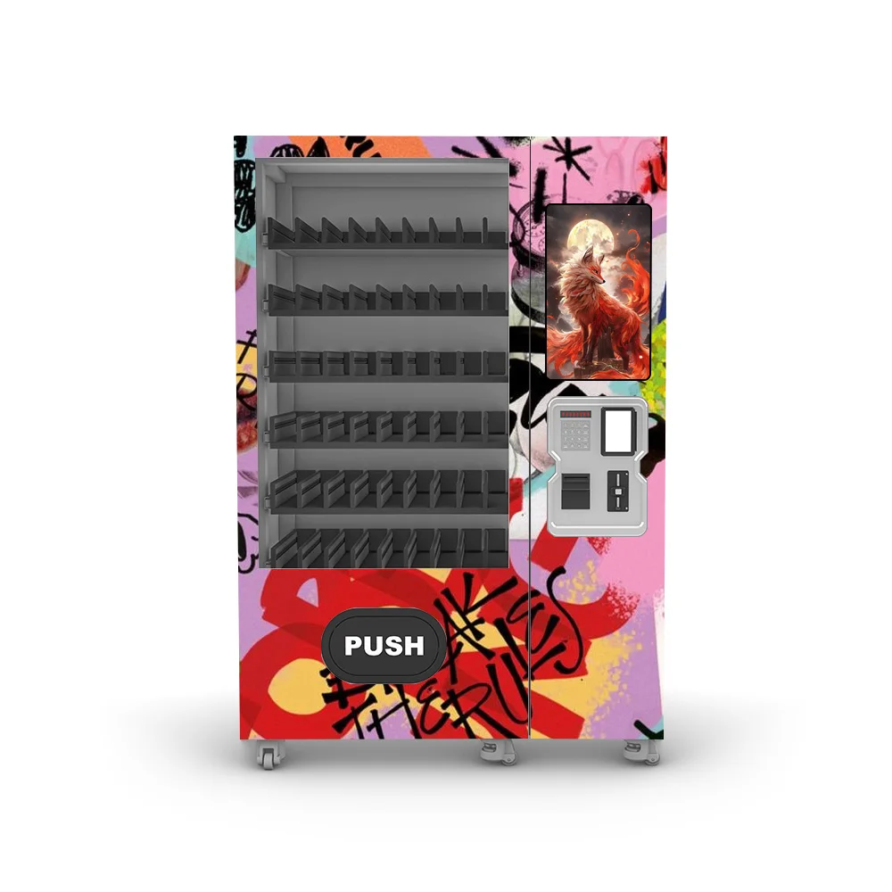 Feishi Blind Box Vending Machine With Showroom Elevator And Direct Push ...