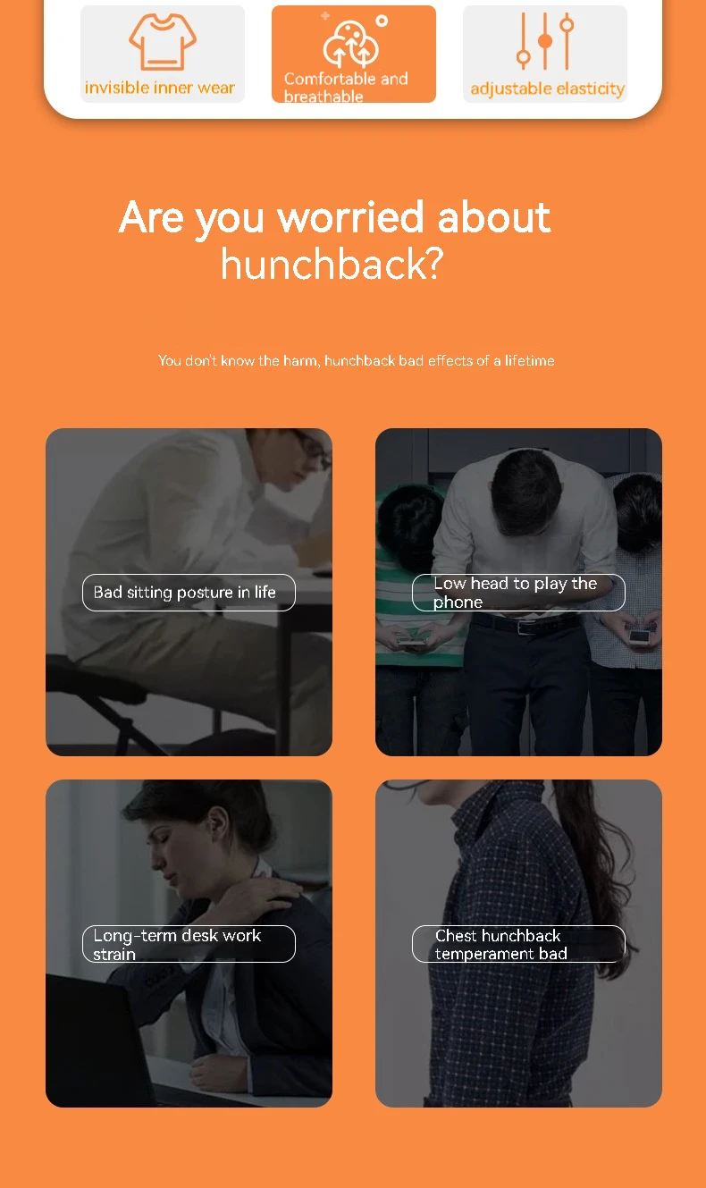 Thin Breathable Shaping Band Light Skin Back Fixing Band Cross-border ...