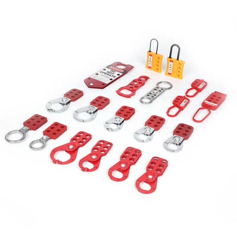 Sh02 Security Aluminum Lock Out Tagout Lockout Steel Safety Lockout ...