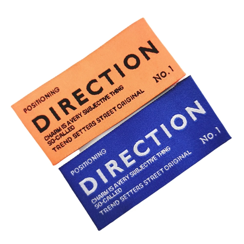 Customized Labels for Clothing - High Density & Eco-friendly