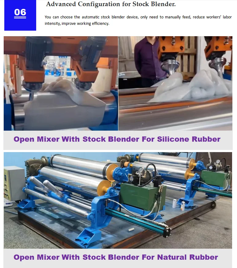 XK360 Rubber Sheet Milling Machine Two Roll Mill Rubber Silicone Open ...