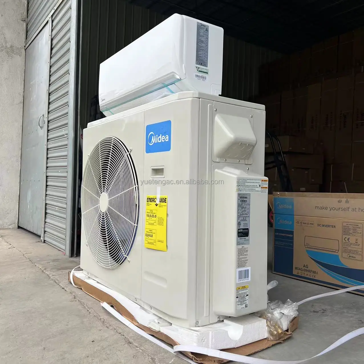 Midea Multiple Split Air Conditioner 2,3,4,5 Zone Ductless Dc Inverter ...