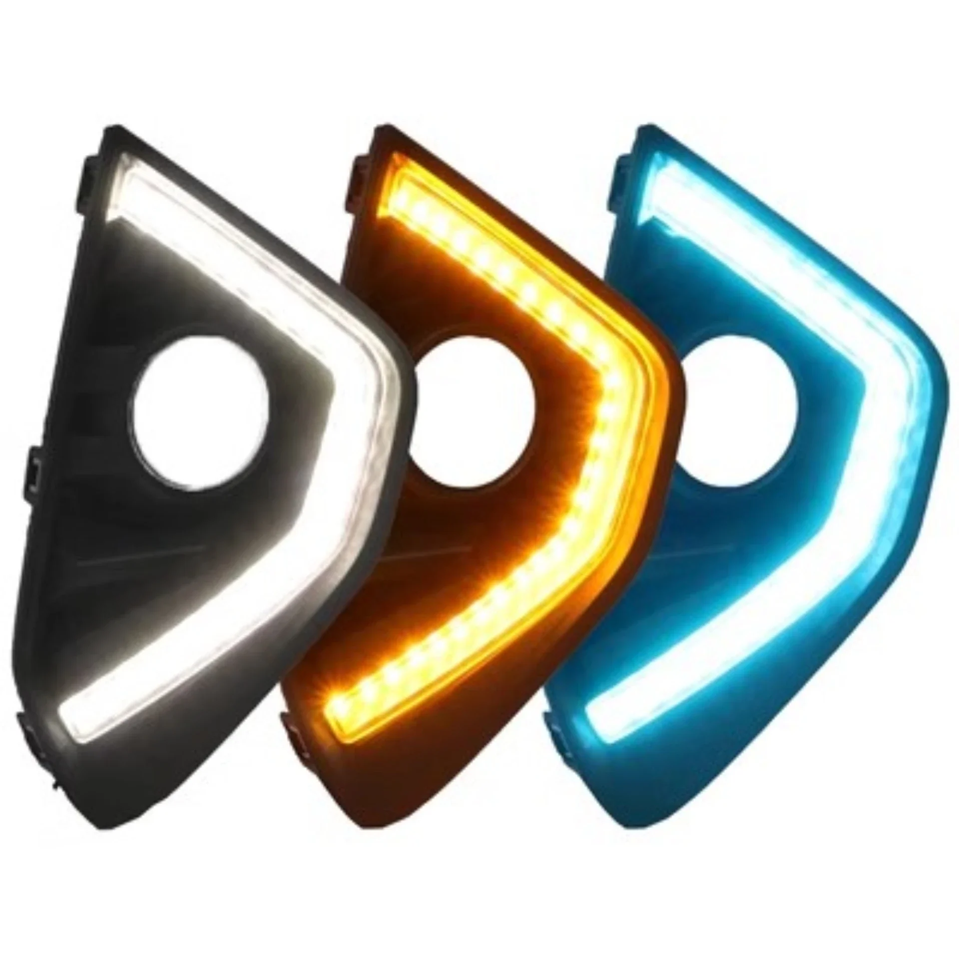 Front Fog Lamp Frame With Led Daytime Running Light For Haval F7 F7x ...