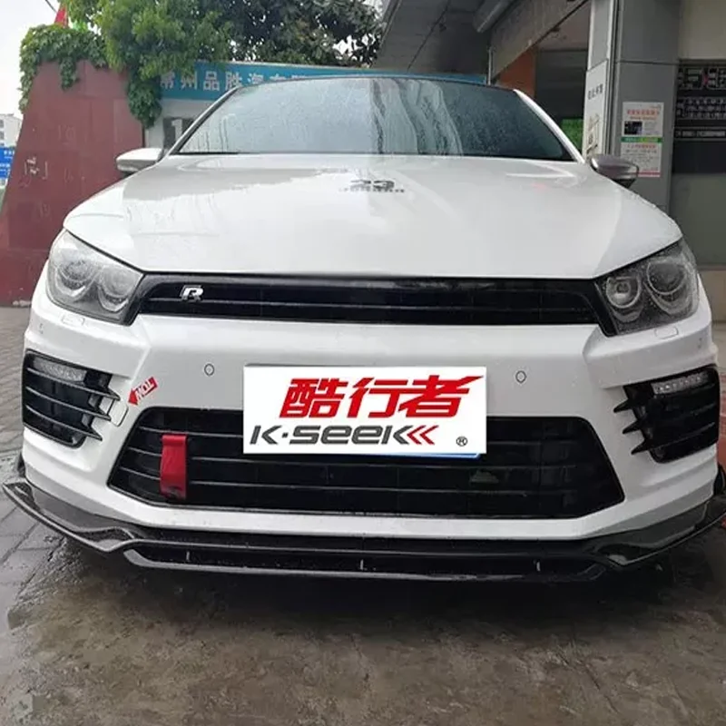 Kseek Chian Manufacturer Front Bumper Lip Spoiler For Vw Scirocco R ...