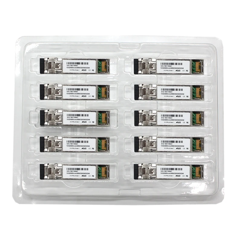 1.25g 10g Sfp Simplex Duplex Module Sm Mm 850nm 1310nm 1550nm Sfp Fiber ...