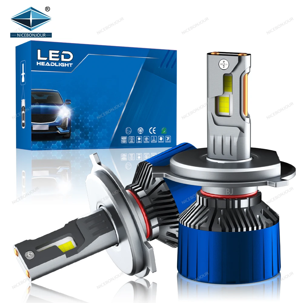 160w 160000lm Factory Led Headlight Bulb Extruded Aluminum H1 H4 H7 H11 9005 9006 Led Hb3 Hb4 ...